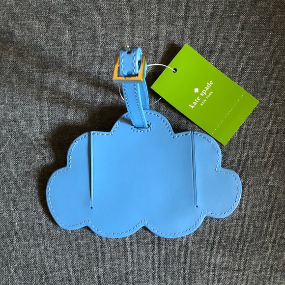 kate spade | Accessories | Kate Spade Cloud Luggage Tag | Poshmark